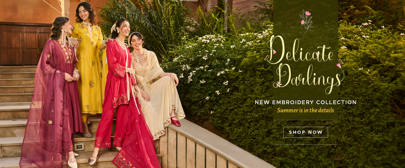 Ethnic Wear - Buy Indian Ethnic Wear for Women & Girls Online - Aachho