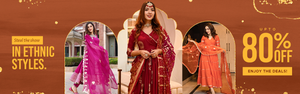 Ethnic Wear - Buy Indian Ethnic Wear for Women & Girls Online - Aachho