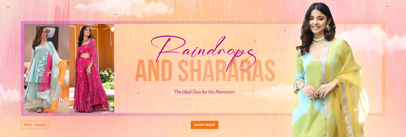 Ethnic Wear - Buy Indian Ethnic Wear for Women & Girls Online - Aachho