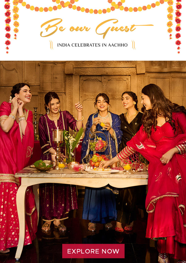 Ethnic Wear - Buy Indian Ethnic Wear for Women & Girls Online - Aachho