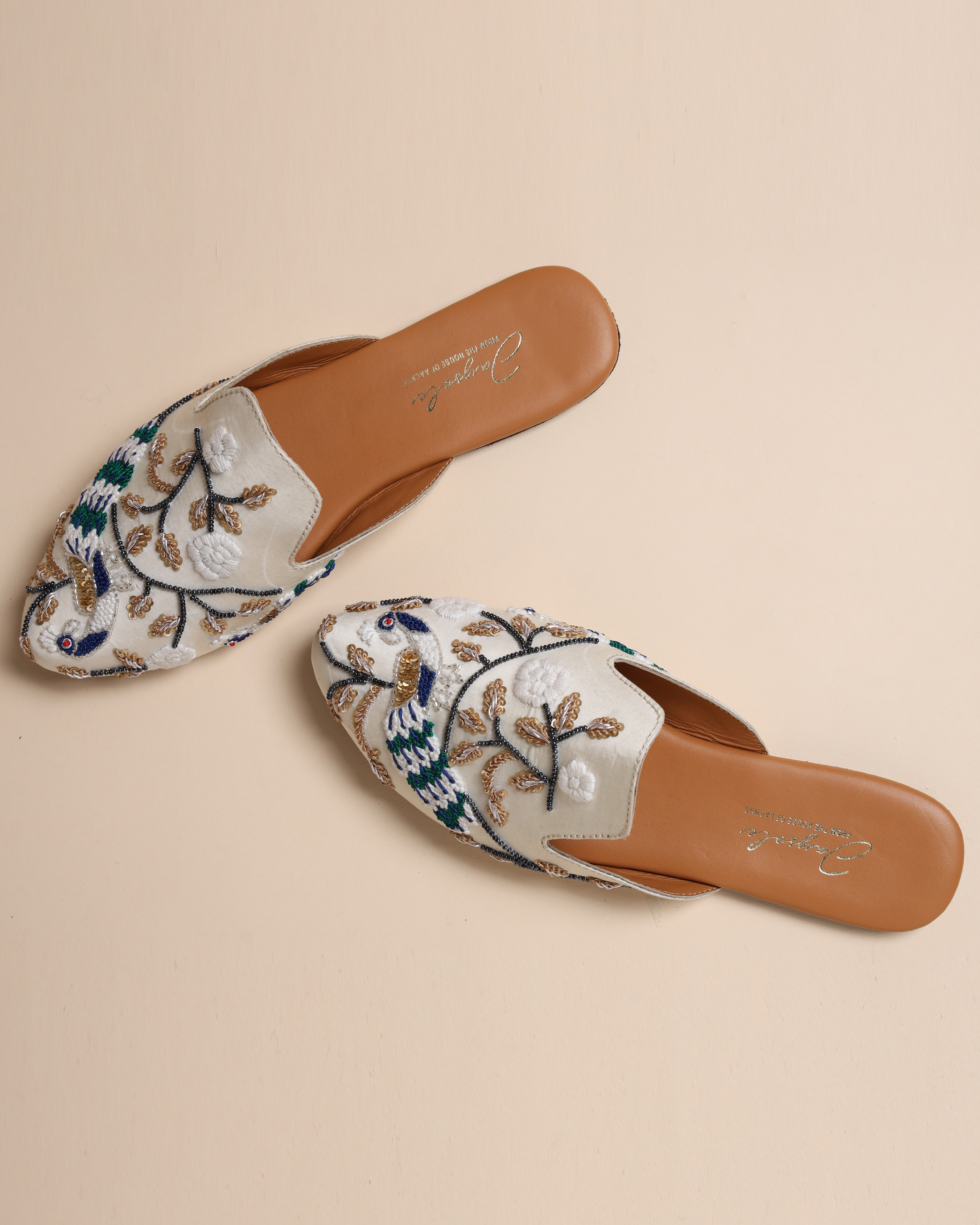 Buy Fair Fawn Handcrafted Mules online in India at Best Price | Aachho